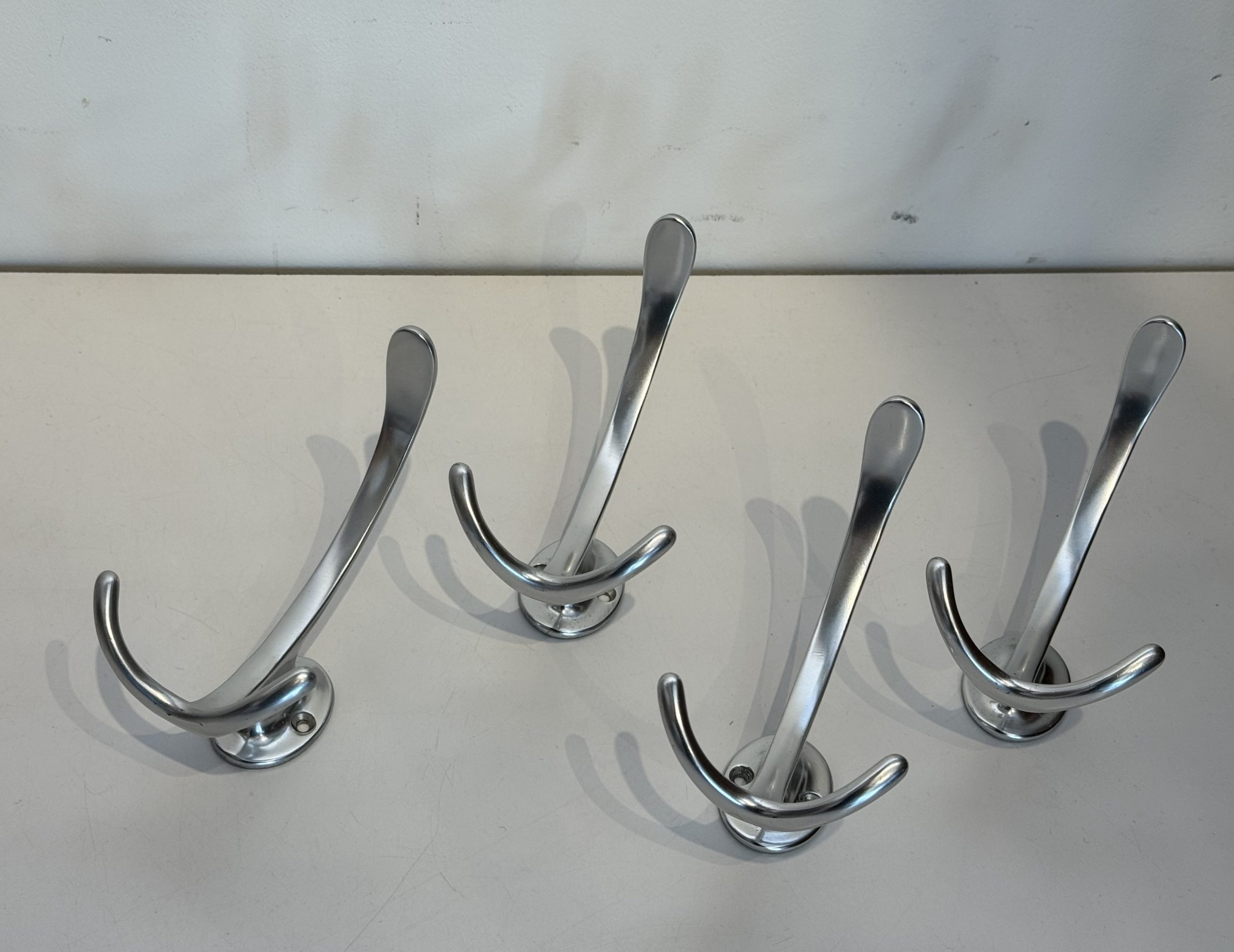 Vintage Coat Hook aluminum West Germany. - Kathedra